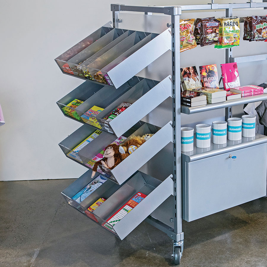 Burnside Merchandising Bin